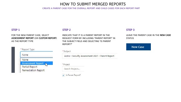 35. Exception 2: Submitting Merged Reports to QA