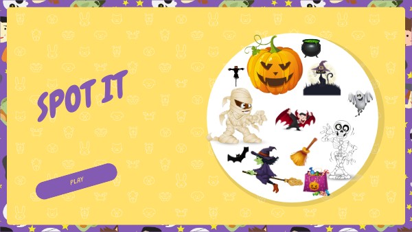 SPOT IT: HALLOWEEN