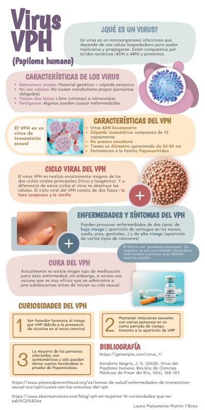 Infografía VPH | Genially