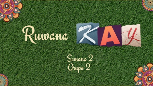 R K - season 2 | Genially