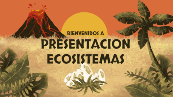 PRESENTACIÓN ECOSISTEMAS