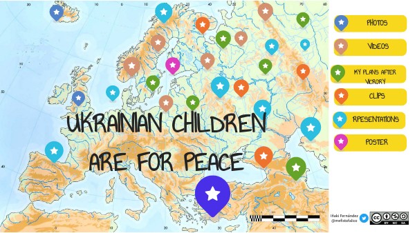 UKRAINIAN CHILDREN ARE FOR PEACE