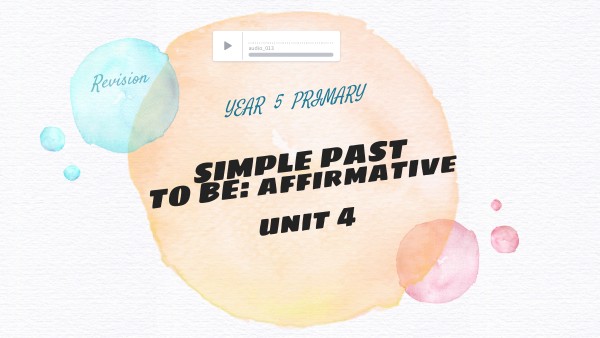 UNIT 4 PART 1 | Genially