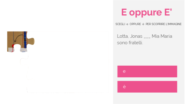 e oppure è