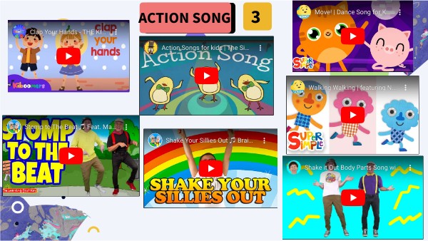 3. ACTION SONGS | Genially
