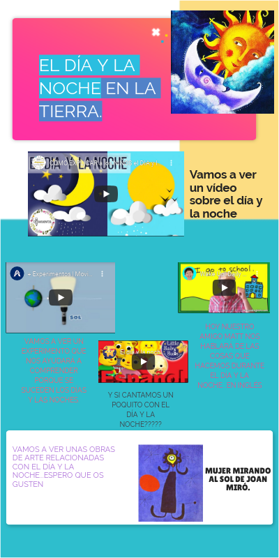 EL DÍA Y NOCHE.. | Genially