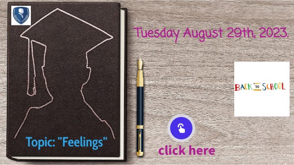 Tuesday 29 "Feelings"