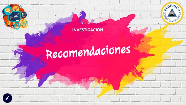 3BGU S26 Planteamiento de Recomendaciones - MSc. Christopher