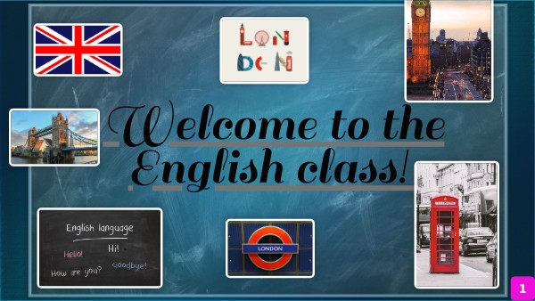 Welcome to the English class! MICHELE MELINAT | Genially