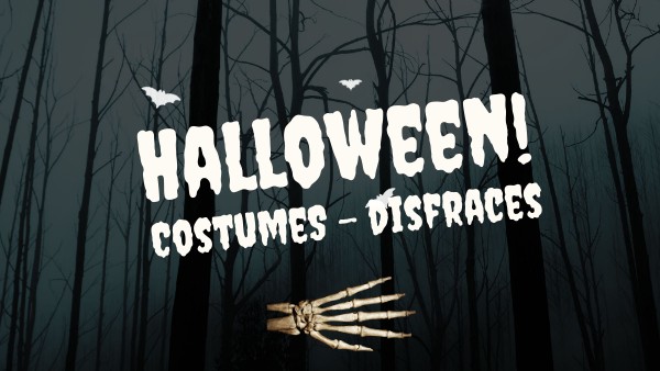 5e BILANGUE Halloween Costumes | Genially