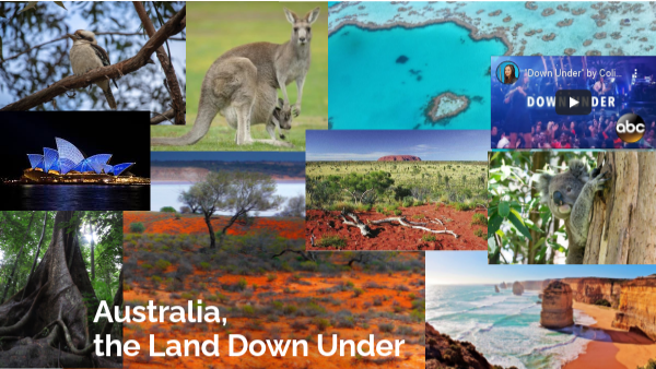 Australia, the Land Down Under | Genially