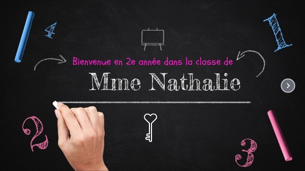 Classe de Mme Nathalie 2e année | Genially