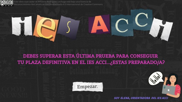 ACOGIDA Y TRÁNSITO IES ACCI | Genially