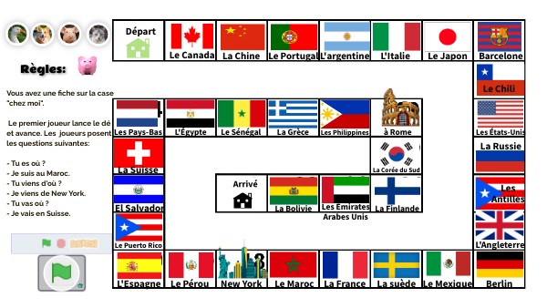 LES PRÉPOSITIONS + PAYS ET VILLES | Genially