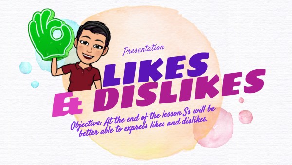 LIKES & DISLIKES | Genially
