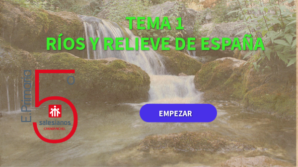 RÍOS Y RELIEVE DE ESPAÑA | Genially