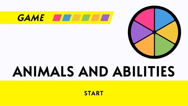 GAME ANIMALS AND ABILITIES | Genially