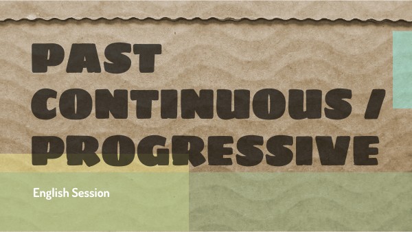 PAST CONTINUOUS TENSE. A2 | Genially
