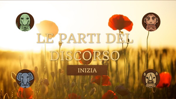 Le parti del discorso