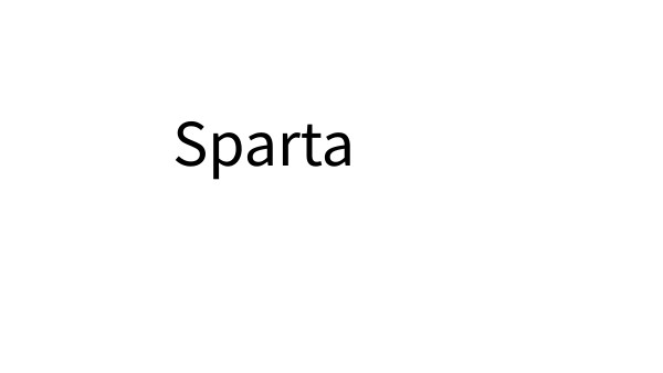 Sparta | Genially