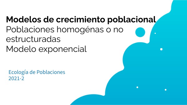 modelo exponencial | Genially