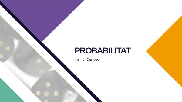 Probabilitat 4r d'ESO Prof | Genially