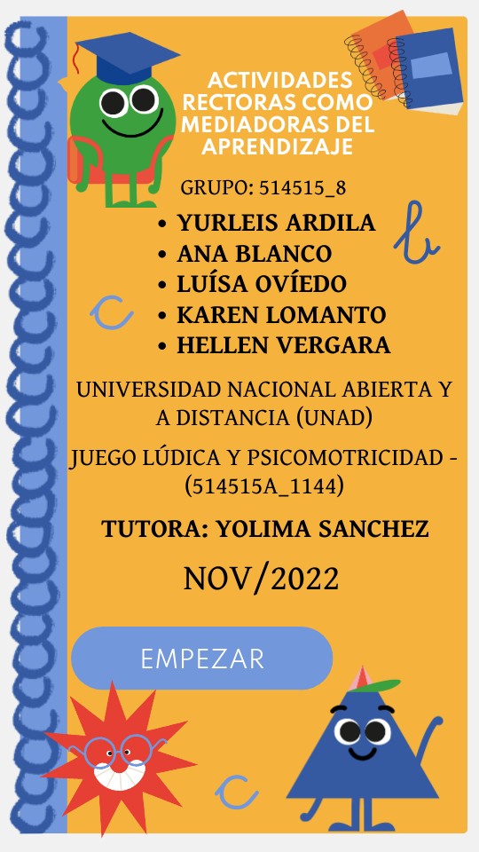 ACTIVIDADES RECTORAS