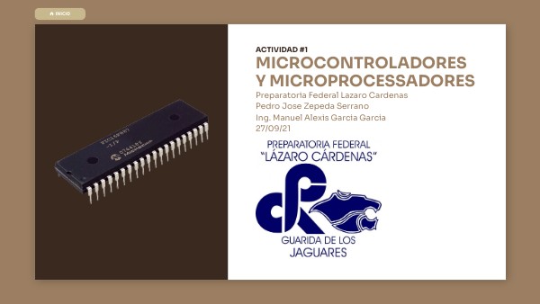Microcontroladores y Microprocesadores