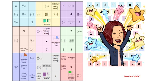 Sudoku Fractions | Genially