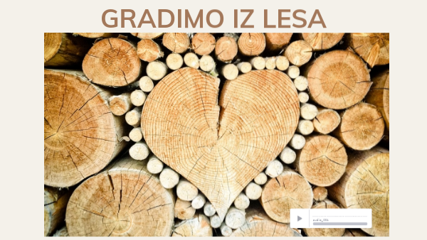 GRADIMO IZ LESA