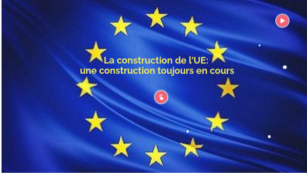 La construction de l'UE