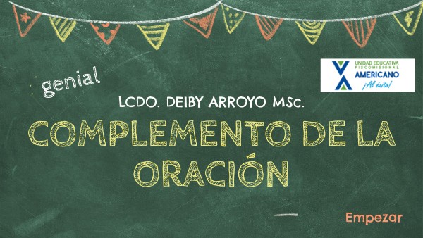 COMPLEMENTO | Genially