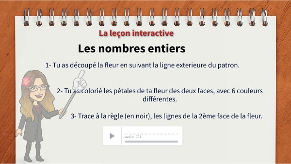 Leçon interactive les nombres entiers par Mme AZIZA