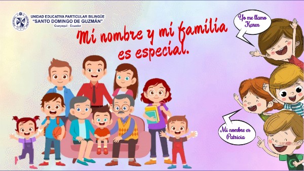 Mi nombre y mi familia es especial. por Lorena Crespo