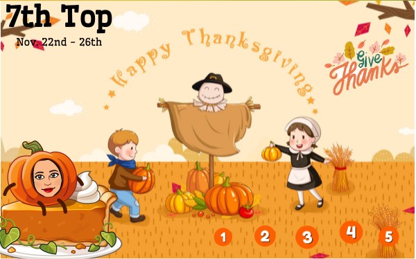 7th TOP - Nov 22-26 Miss Vivi | Genially