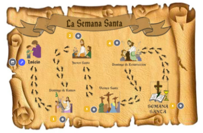 Mapa Semana Santa