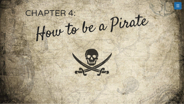 How to be a pirate (5e)