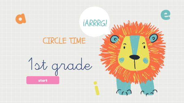 Circle Time - 1st grade | Genially