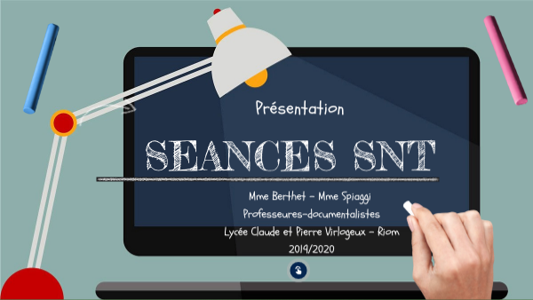 Séances SNT en classe de seconde | Genially