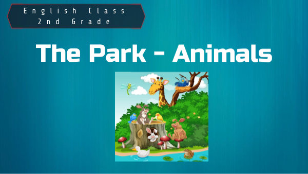 the park - animals (2) - 2nd grade