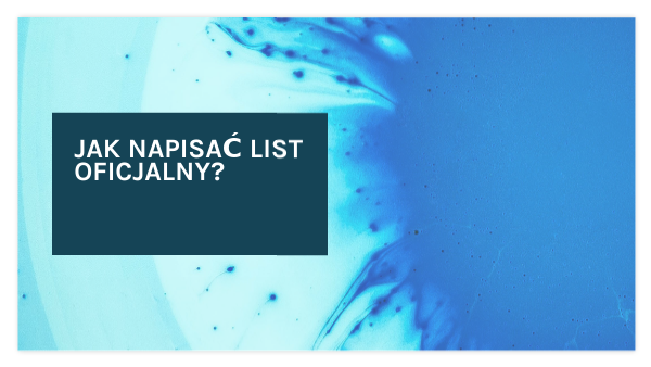 List oficjalny | Genially