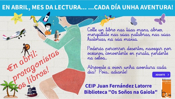 ABRIL: MES DA LECTURA | Genially