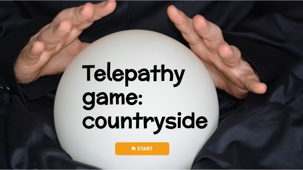 telepathy game: countryside