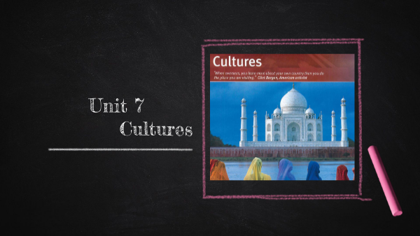 Unit 7 Cultures | Genially