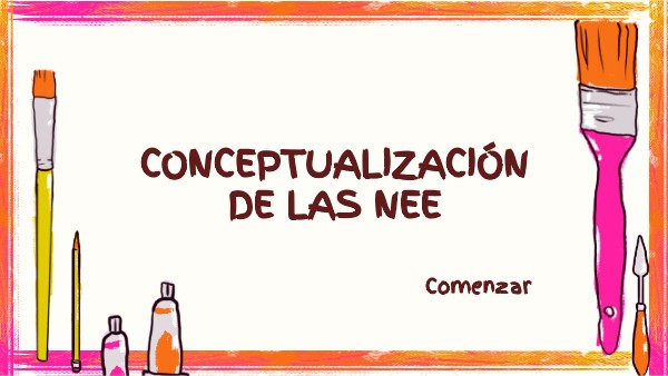Conceptualización NEE | Genially