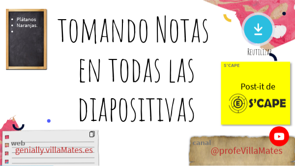 Reutilizable - Mismo post-it en todas las diapositivas 2 | Genially