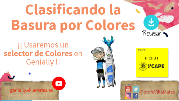 Clasificando con Colores | Genially