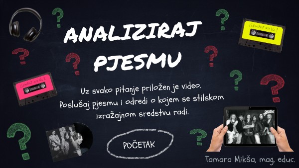 Književni kviz PP | Genially