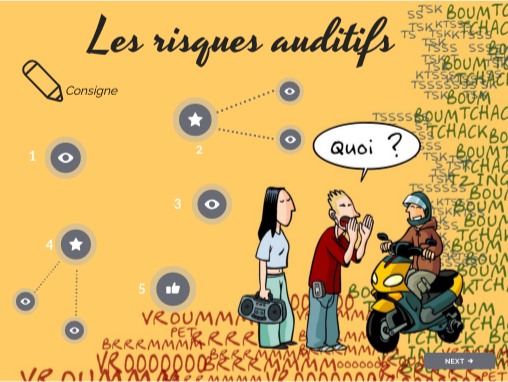 Les risques auditifs | Genially