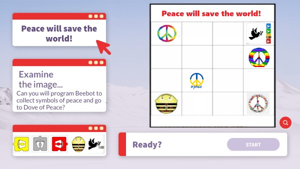 Peace will save the world!